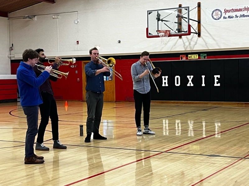 Hoxie Community Schools USD 412 - The Westerlies Entertain Hoxie Students
